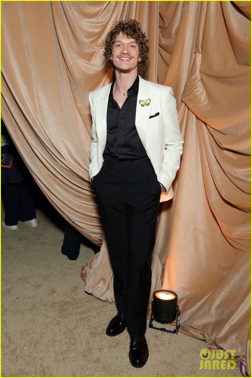 Heated Rivalry's Connor Storrie & Hudson Williams Attend 2 Pre-Golden ...