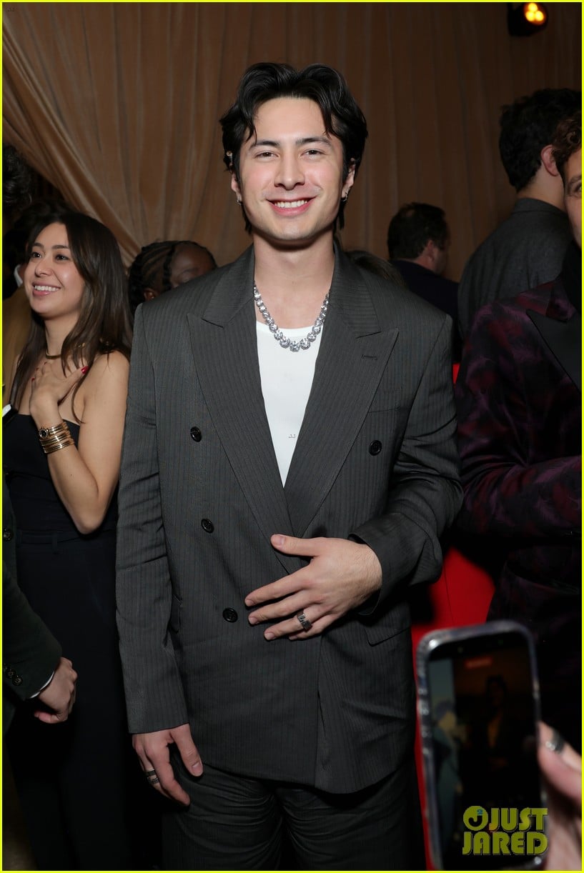 Heated Rivalry's Connor Storrie & Hudson Williams Attend 2 Pre-Golden ...