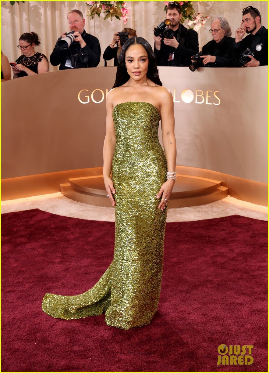 Tessa Thompson Gets Support from Boyfriend Brandon Green at Golden ...