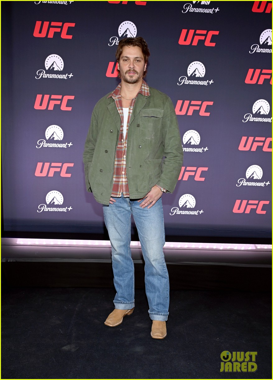 Luke Grimes, Brandon Sklenar & More Attend UFC 324 In Las Vegas: Photo ...