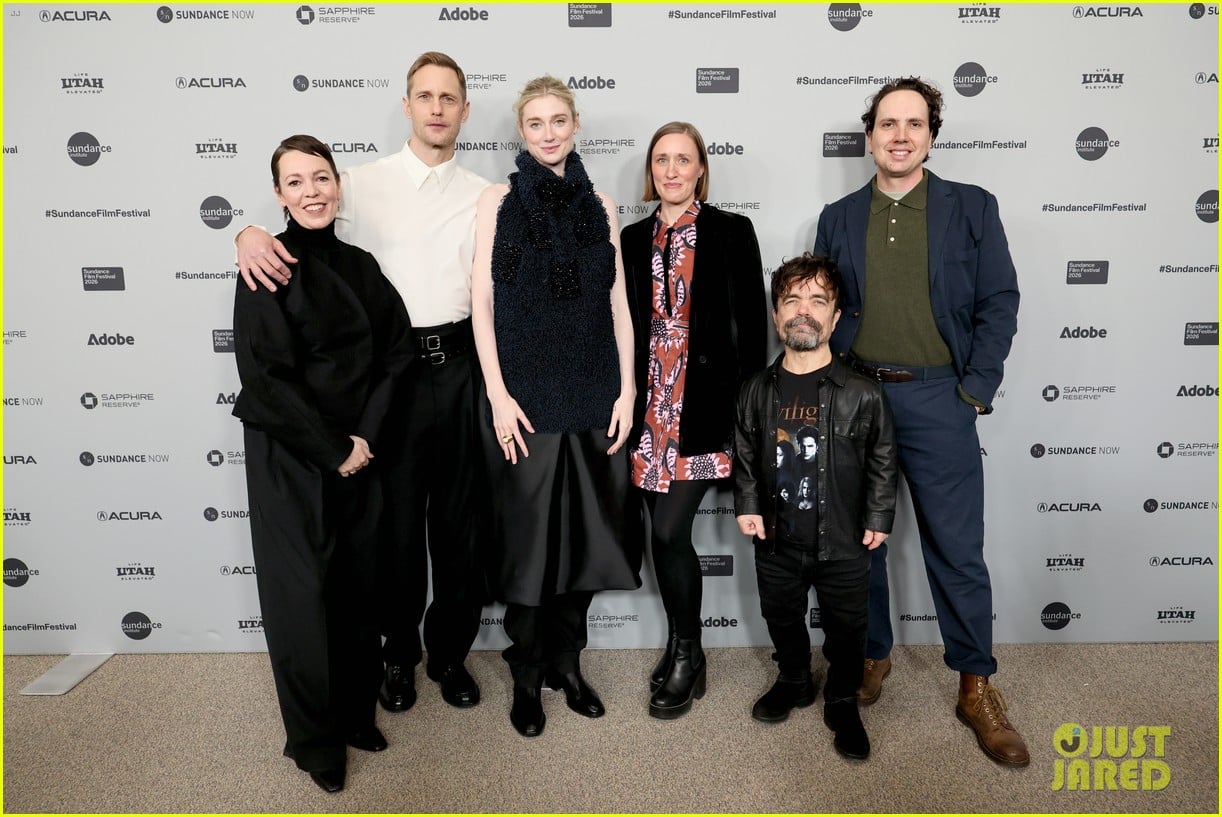 Olivia Colman & Alexander Skarsgard Tease Uncoventional Romance at ...