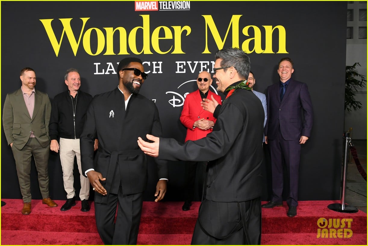Marvel Premieres New Series 'Wonder Man' in Hollywood with Stars Yahya ...