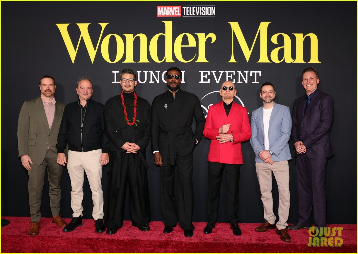 Marvel Premieres New Series 'Wonder Man' in Hollywood with Stars Yahya ...