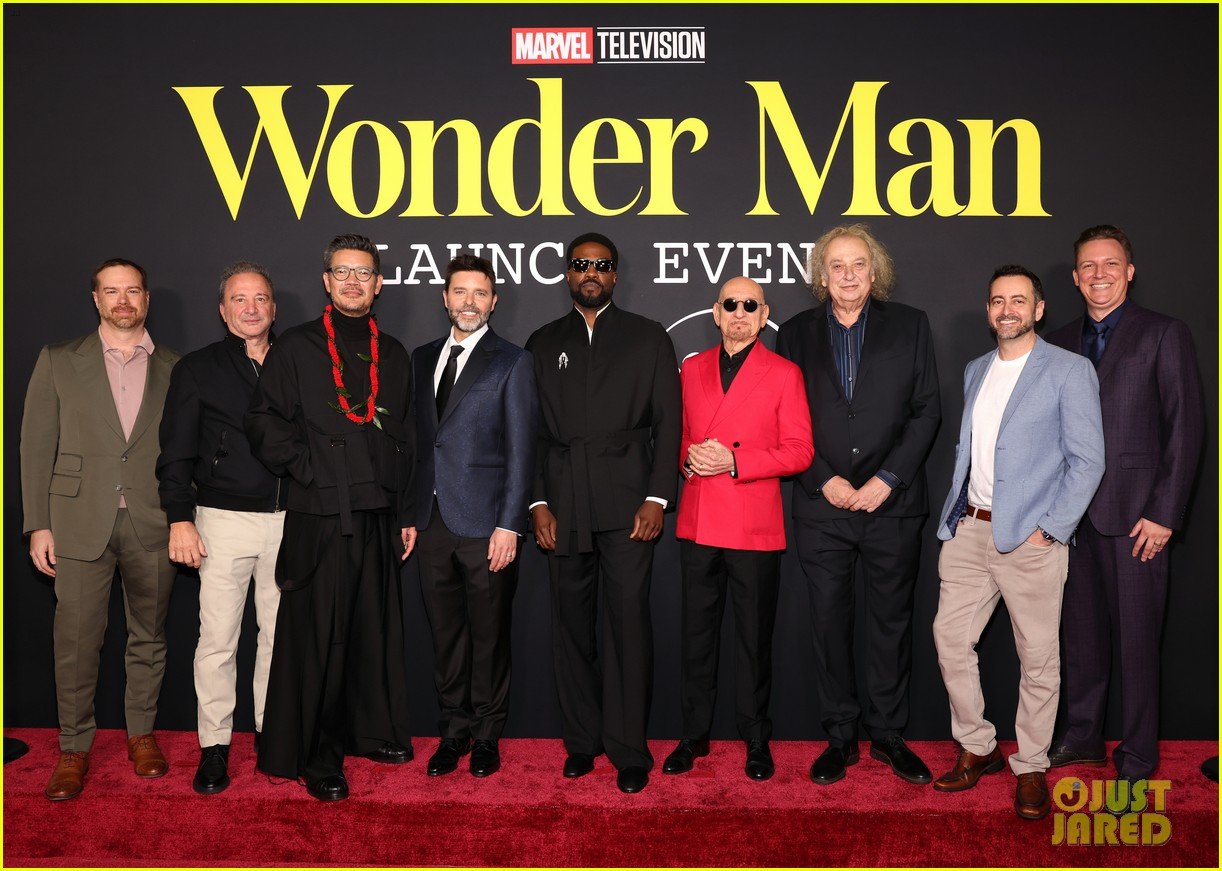 Marvel Premieres New Series 'Wonder Man' in Hollywood with Stars Yahya ...