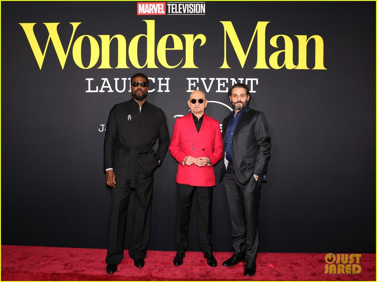 Marvel Premieres New Series 'Wonder Man' in Hollywood with Stars Yahya ...