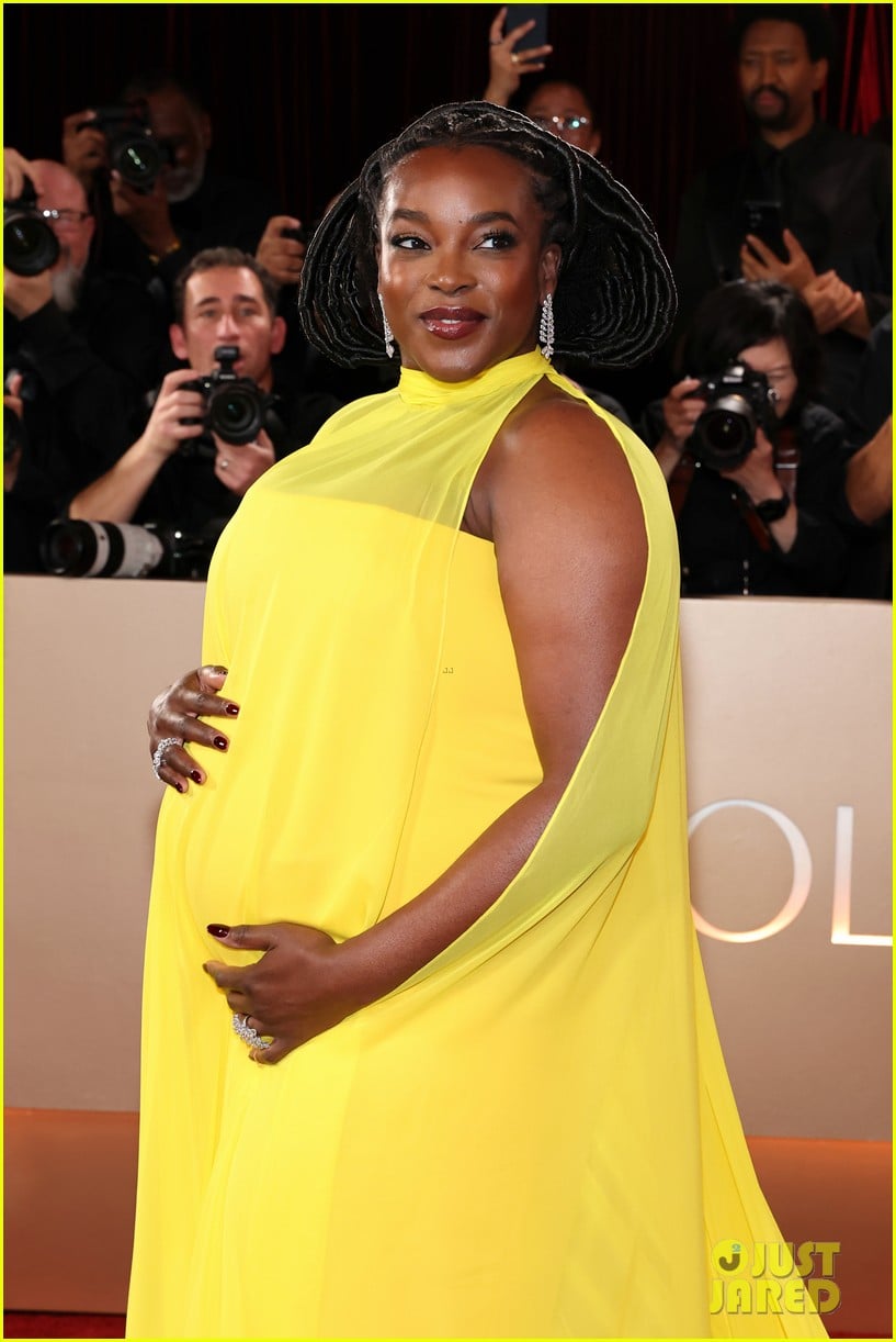 Wunmi Mosaku Pregnant With Second Child, Debuts Baby Bump at Golden ...