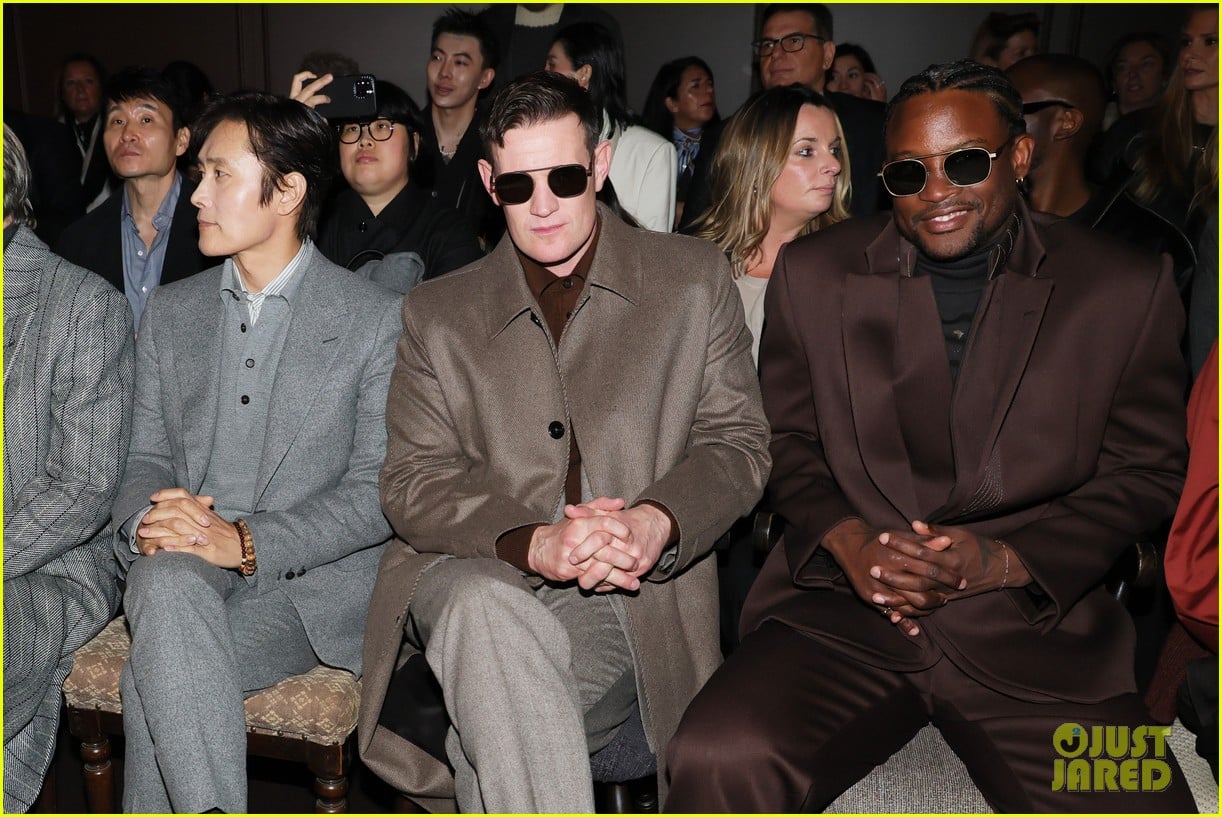 Lee Pace, Matt Smith, & More Sit Front Row at Zegna Fashion Show in ...