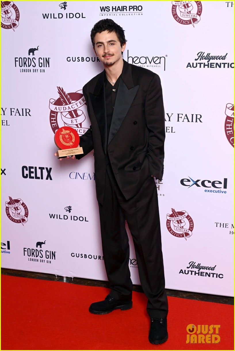 Timothee Chalamet & Jessie Buckley Win Big at London Critics' Circle ...