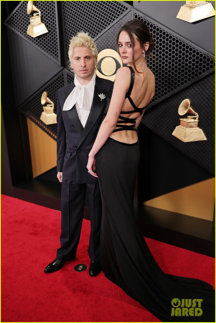 Charlotte Lawrence Goes Chic in Black as She Supports Fiance Andrew ...