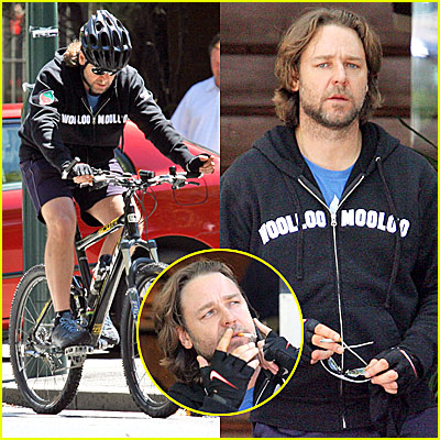 Russell Crowe Smokes ‘Em | Russell Crowe | Celebrity News and Gossip ...