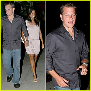 Matt Damon: Mastro’s and Me! | Luciana Damon, Matt Damon | Celebrity ...