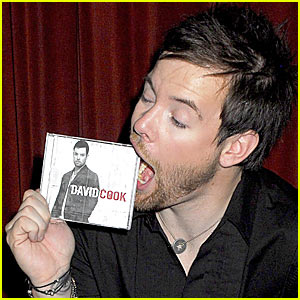 David Cook Takes A Bite Out Of His Album | David Cook | Celebrity News ...