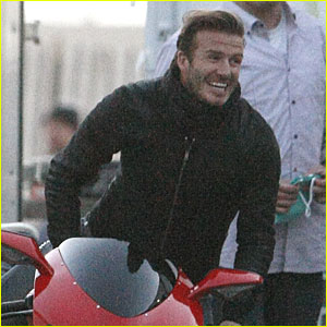 David Beckham: Motorcycle Man | David Beckham | Celebrity News and ...
