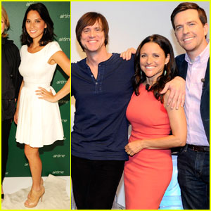 Olivia Munn & Julia Louis-Dreyfus: Airtime Launch! | Ed Helms, Jim ...