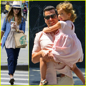 Jessica Alba: Solo Starbucks Sunday! | Cash Warren, Celebrity Babies ...