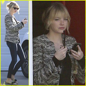 Emma Stone: Studio City Friend Visit! | Emma Stone | Celebrity News and ...