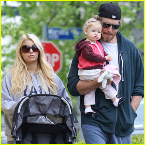 Jessica Simpson & Eric Johnson: Easter Outing with Maxwell! | Celebrity ...