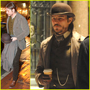 Josh Hartnett Arrives in Full Costume on ‘Penny Dreadful’ Set! | Josh Hartnett | Celebrity News ...