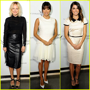 Malin Akerman & Eva Longoria: Chic Ladies at Dalai Lama Event! | 2014 ...
