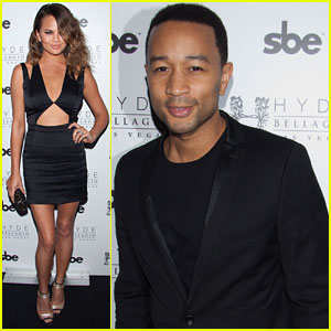 John Legend Brings it to the Bellagio with Wife Chrissy Teigen ...