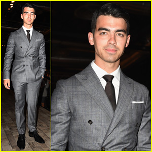 Joe Jonas Attends ‘DSquared2′ Runway Show After Hanging Poolside with ...