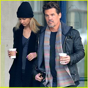 Josh Brolin & His Girlfriend Kathryn Boyd Keep Close For Their Coffee ...