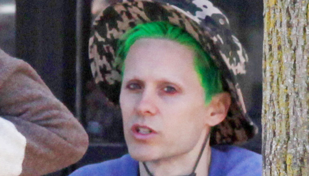 Jared Leto Spotted with Green ‘Suicide Squad’ Hair in Toronto | Jared ...