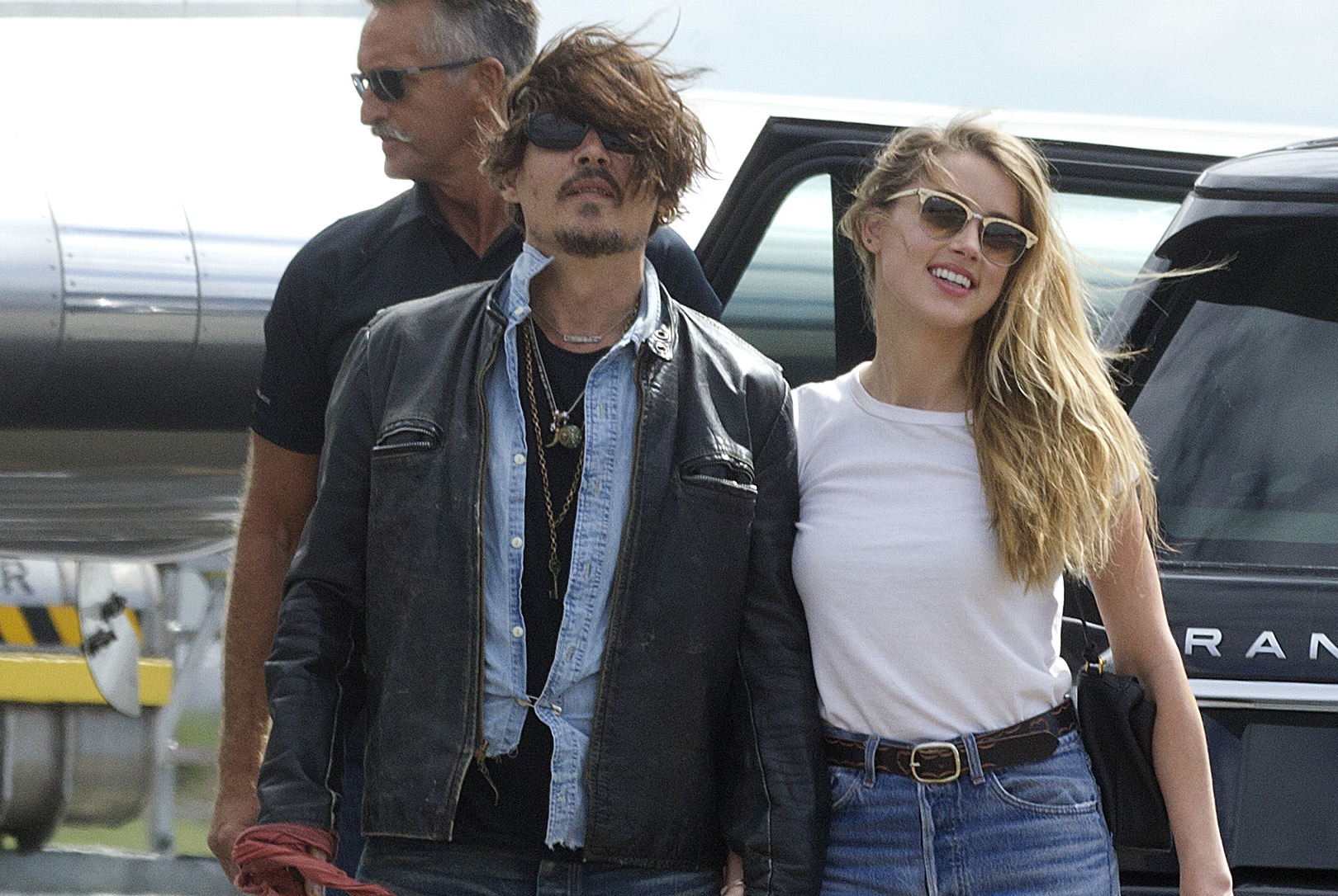 Johnny Depp & Amber Heard Hold Hands For Australian Arrival | Amber ...