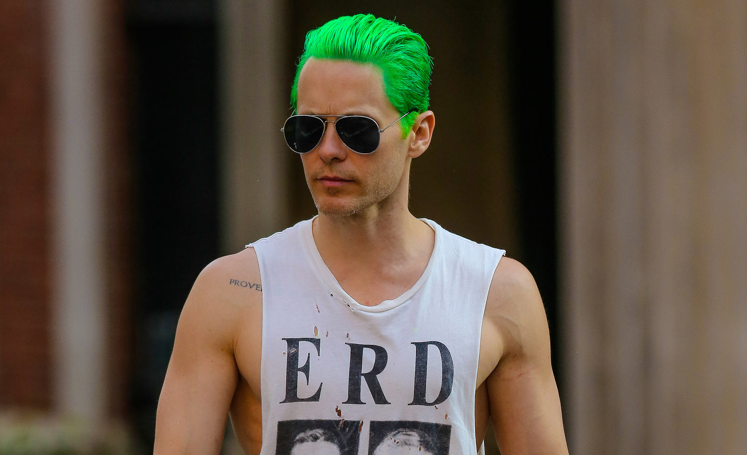 Jared Leto’s Green Hair Looks Brighter Than Ever Today! | Jared Leto ...