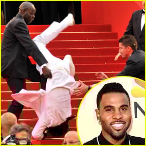 Jason Derulo Did NOT Fall Down Stairs at Met Gala 2015! | 2015 Met Gala ...