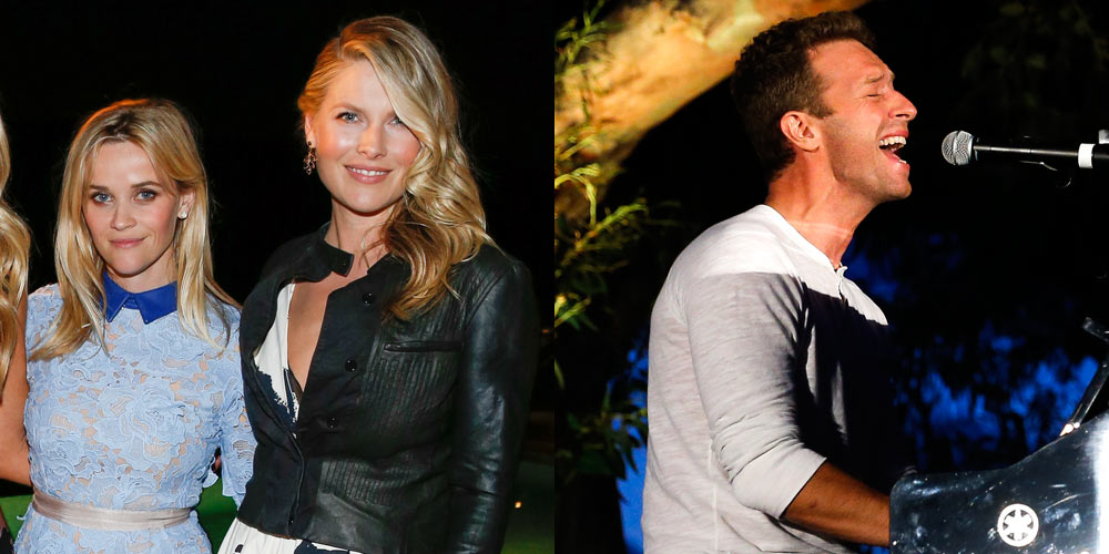 Reese Witherspoon & Chris Martin Are Champions in Schools | Ali Larter ...