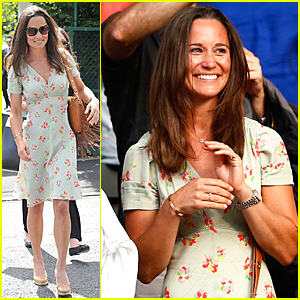 Pippa Middleton Watches Roger Federer Beat Roberto Bautista at ...