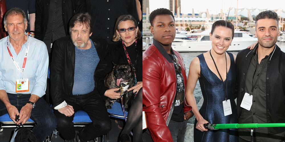 ‘Star Wars’ Comic-Con Panel – See All the Cast Photos Here! | 2015 ...