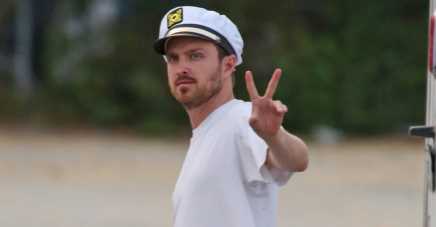 Aaron Paul Has A Costume Birthday Bash on the Set of ‘Come & Find Me ...