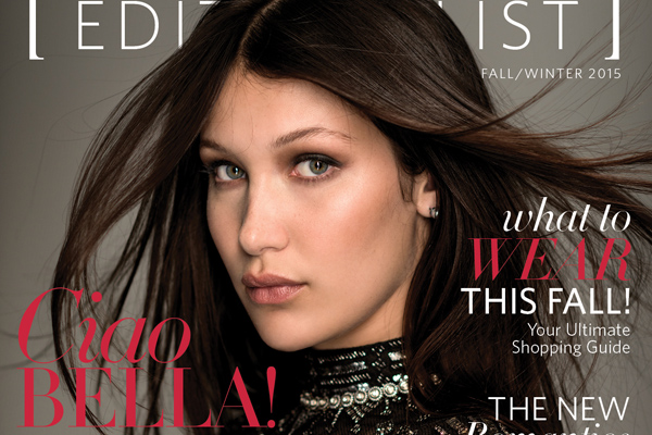 Bella Hadid Covers Fall/Winter 2015 Issue of ‘Editorialist’ – See The ...