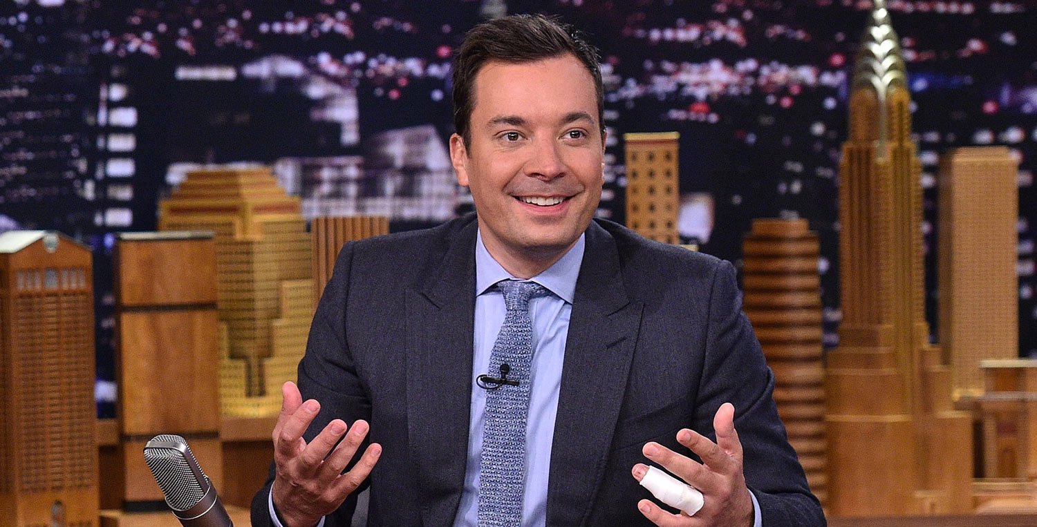 Jimmy Fallon Chips Tooth on Medicine Bottle for Injured Finger | Jimmy ...