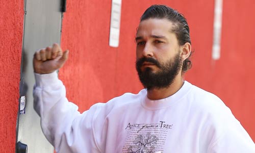 Shia LaBeouf Rocks a Man Bun to Boxing Class in L.A. | Shia LaBeouf ...