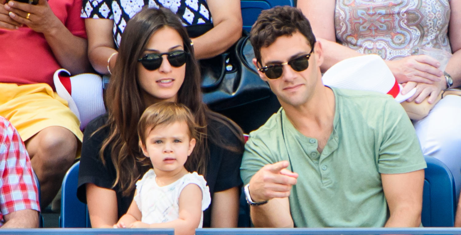 Justin Bartha Brings His Daughter Asa to the U.S. Open | 2015 U.S. Open ...