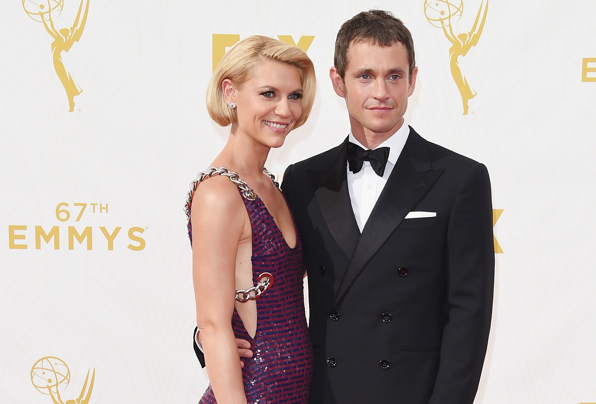 Claire Danes & Hugh Dancy Are Picture Perfect on Emmys 2015 Red Carpet ...