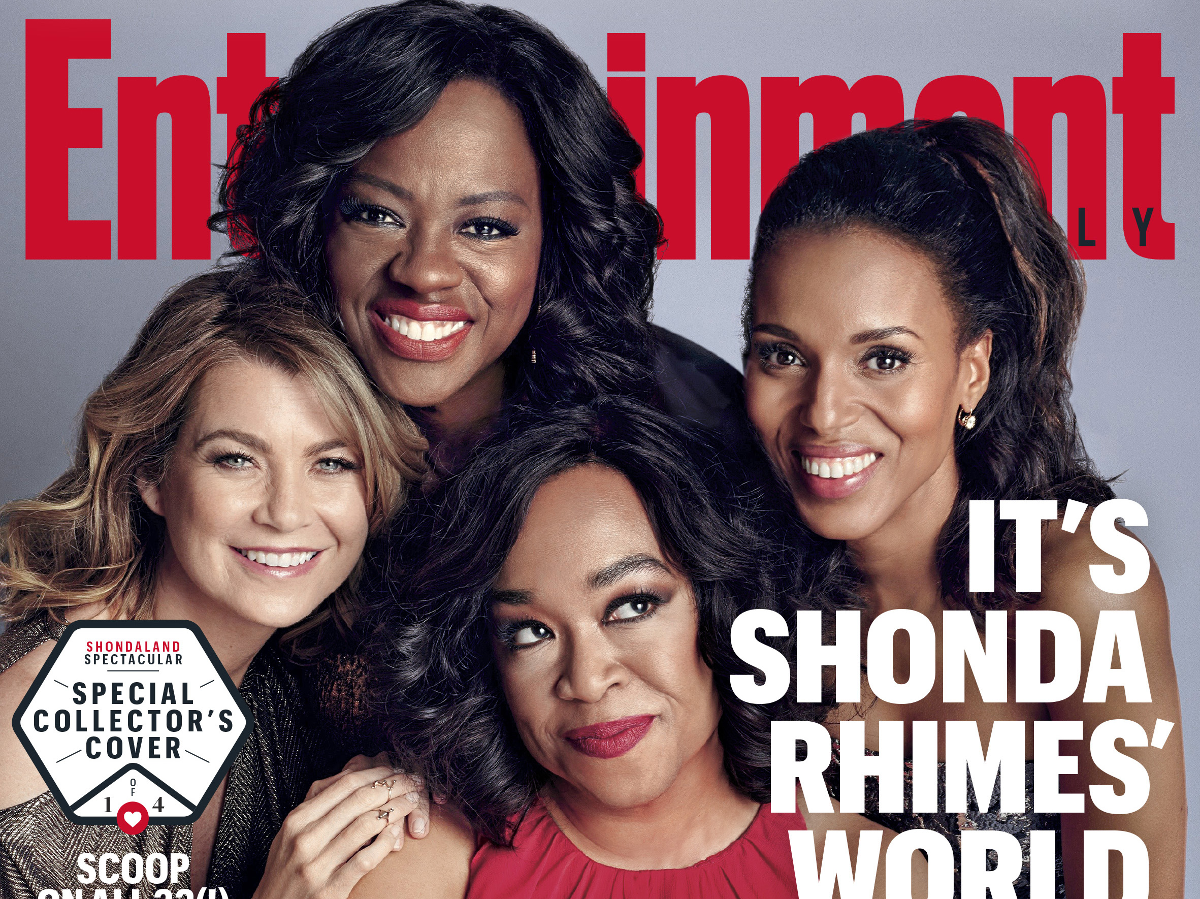 Shonda Rhimes & Her Leading Ladies Cover EW’s New Issue! | Bellamy ...