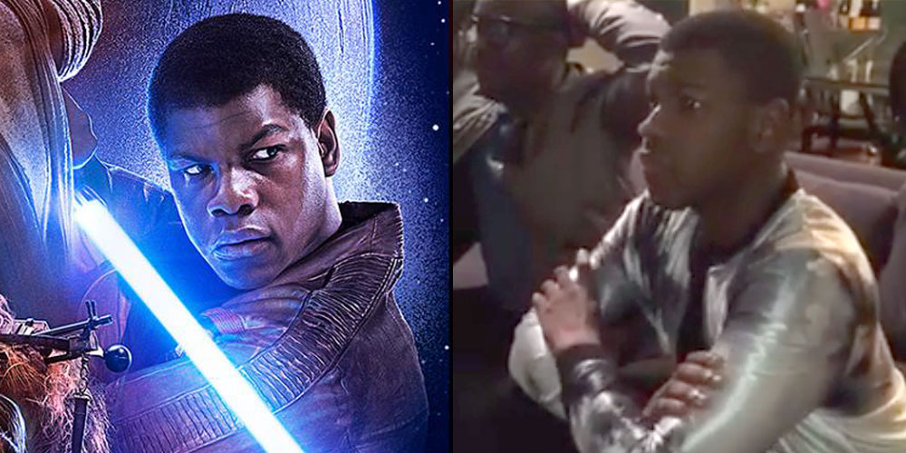 John Boyega Shares His Full ‘Star Wars’ Reaction Video! | John Boyega ...