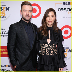 Justin Timberlake & Wife Jessica Biel Accept Honors at the GLSEN ...