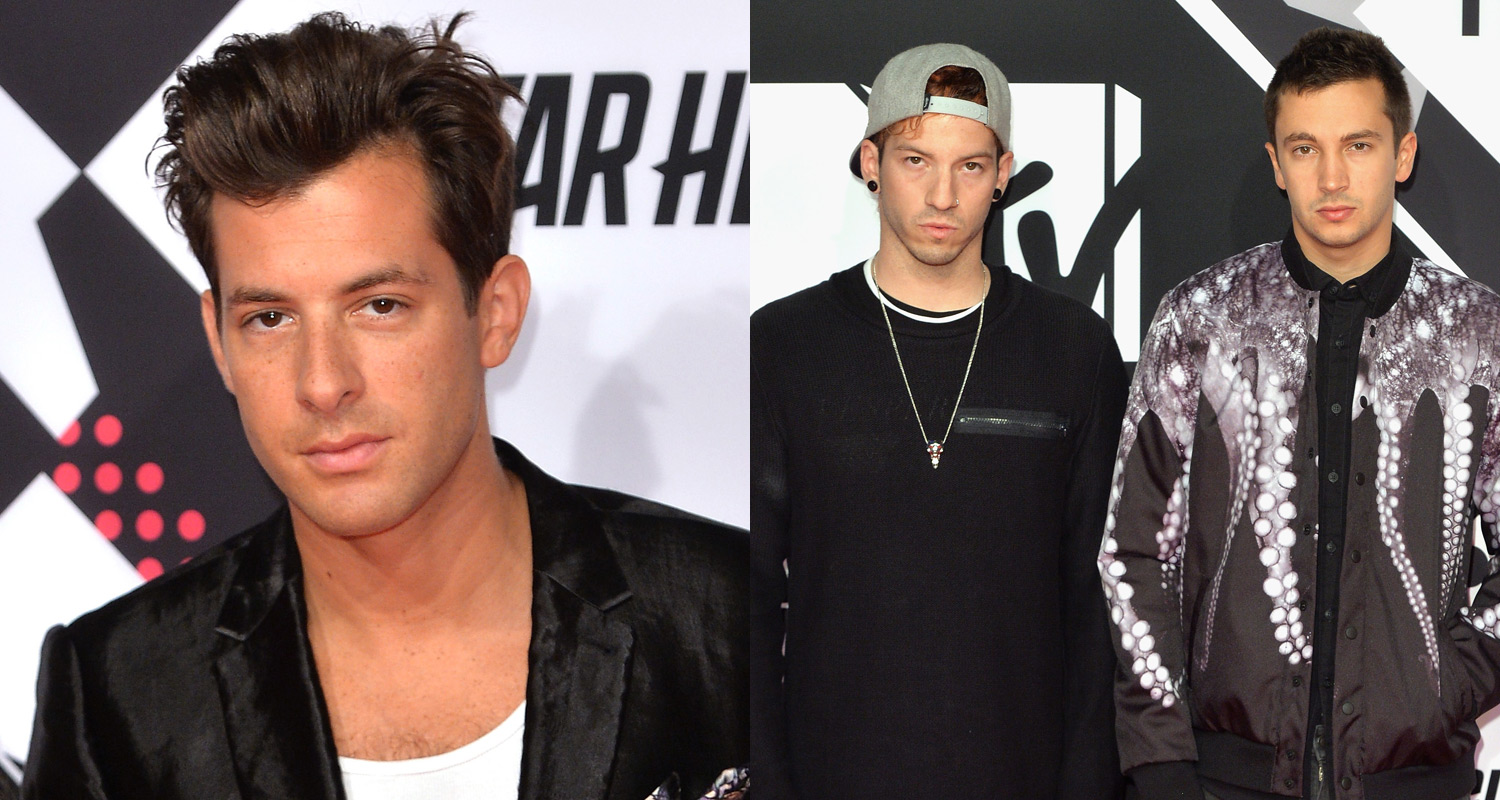 Mark Ronson & Twenty One Pilots Hit Up MTV EMAs 2015 | 2015 MTV EMAs ...