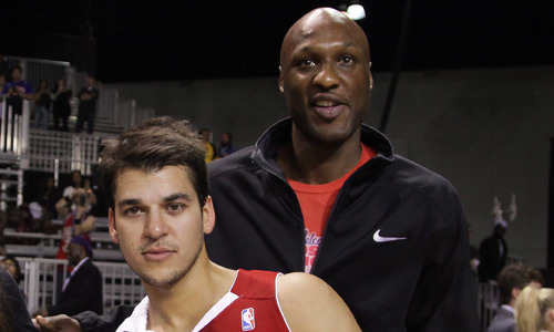 Rob Kardashian Sends Prayers to ‘Brother’ Lamar Odom, Kendall Jenner ...