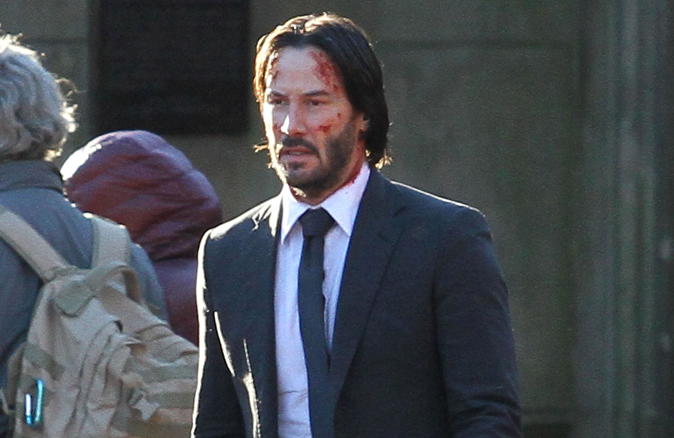 Keanu Reeves Begins Filming ‘John Wick 2′ Looking All Bloody! | John ...