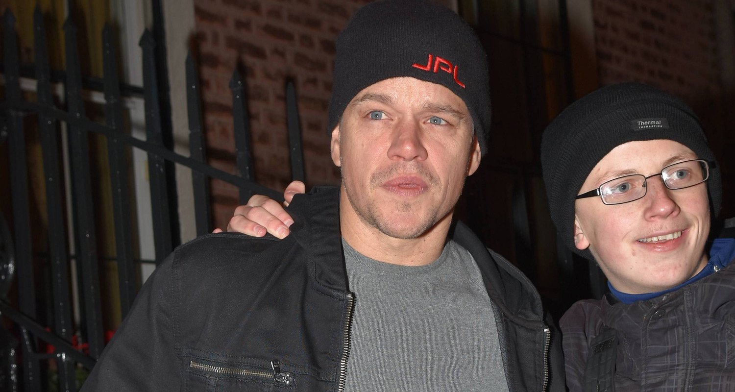 Matt Damon & Colin Farrell Hit Up the U2 Concert in Dublin | Colin ...