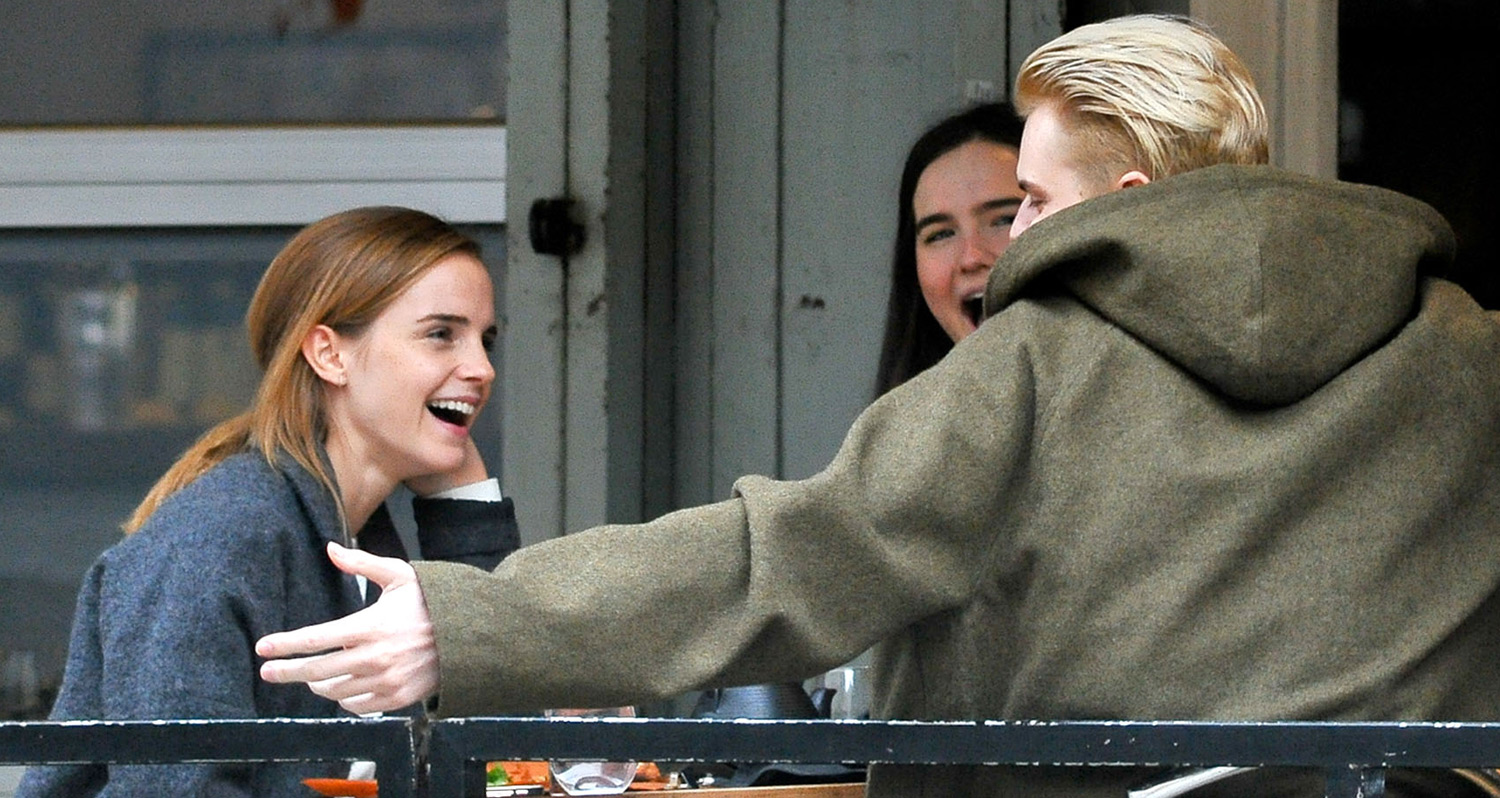 Emma Watson Grabs a Big Apple Lunch with Two Friends | Emma Watson ...