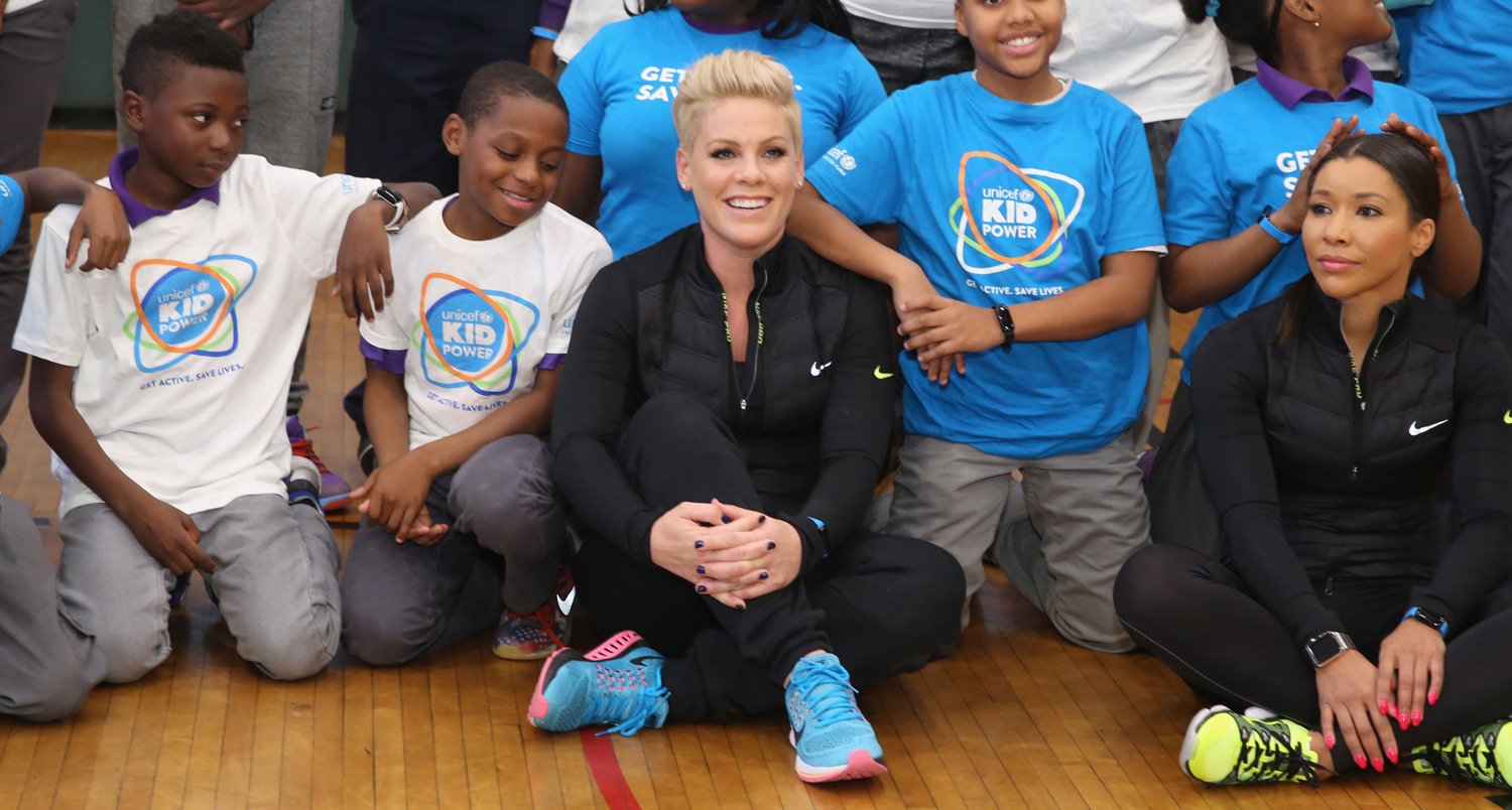 Pink Becomes UNICEF Ambassador & Joins Fight to End Malnutrition | Pink ...