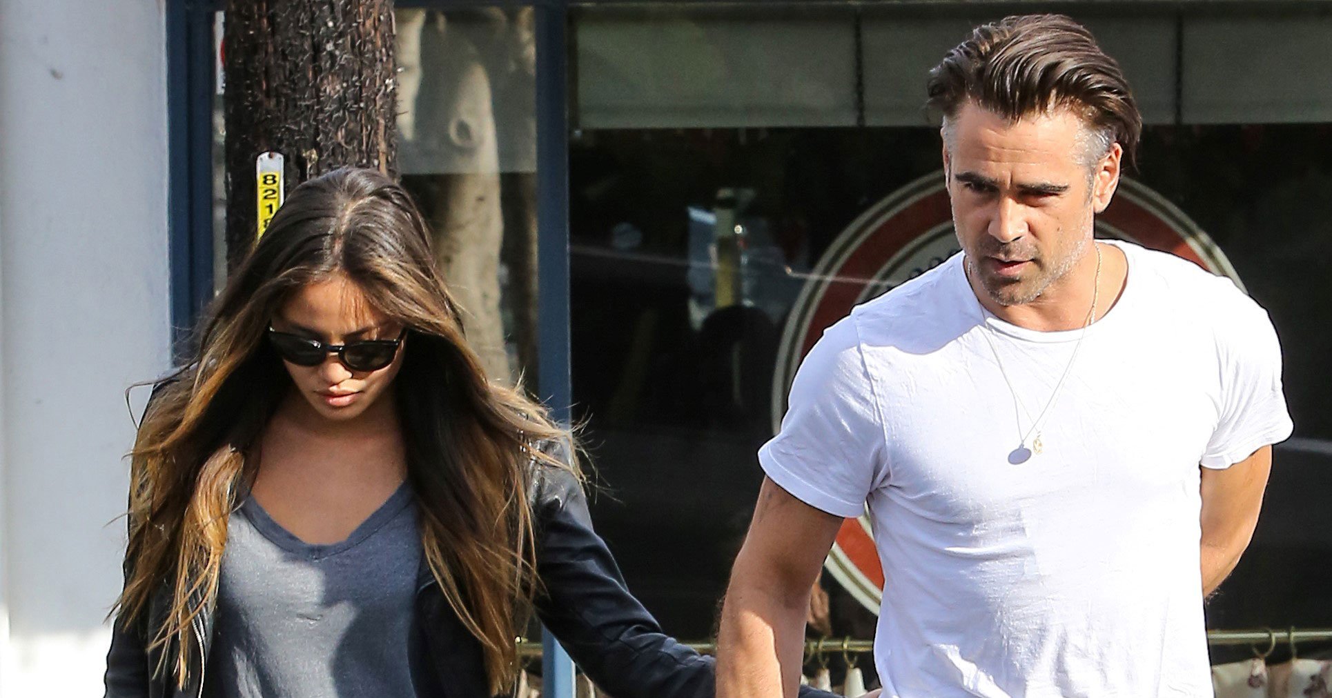 Colin Farrell Holds Hands With Mystery Girl in West Hollywood | Colin ...