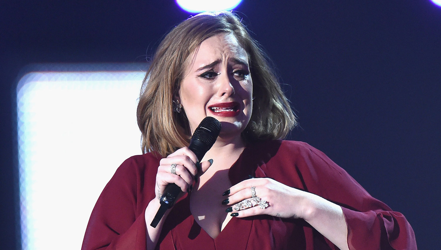 Adele Cries & Curses Through BRIT Awards Speech (Video) | 2016 BRIT Awards, Adele, brit awards ...